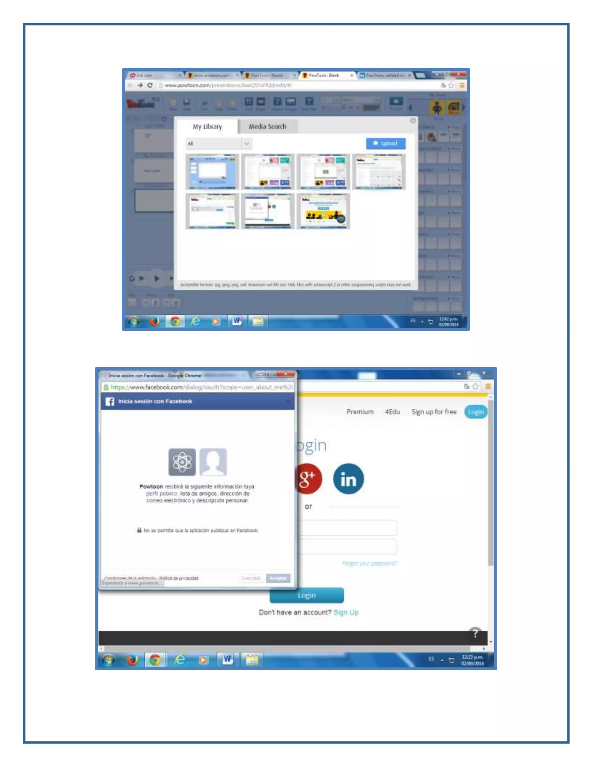 Pasos powtoon | DOCX
