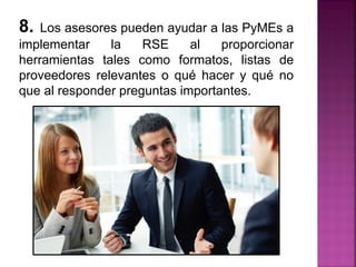 Pasos y recomendaciones para implementar rse en empresas pymes | PDF