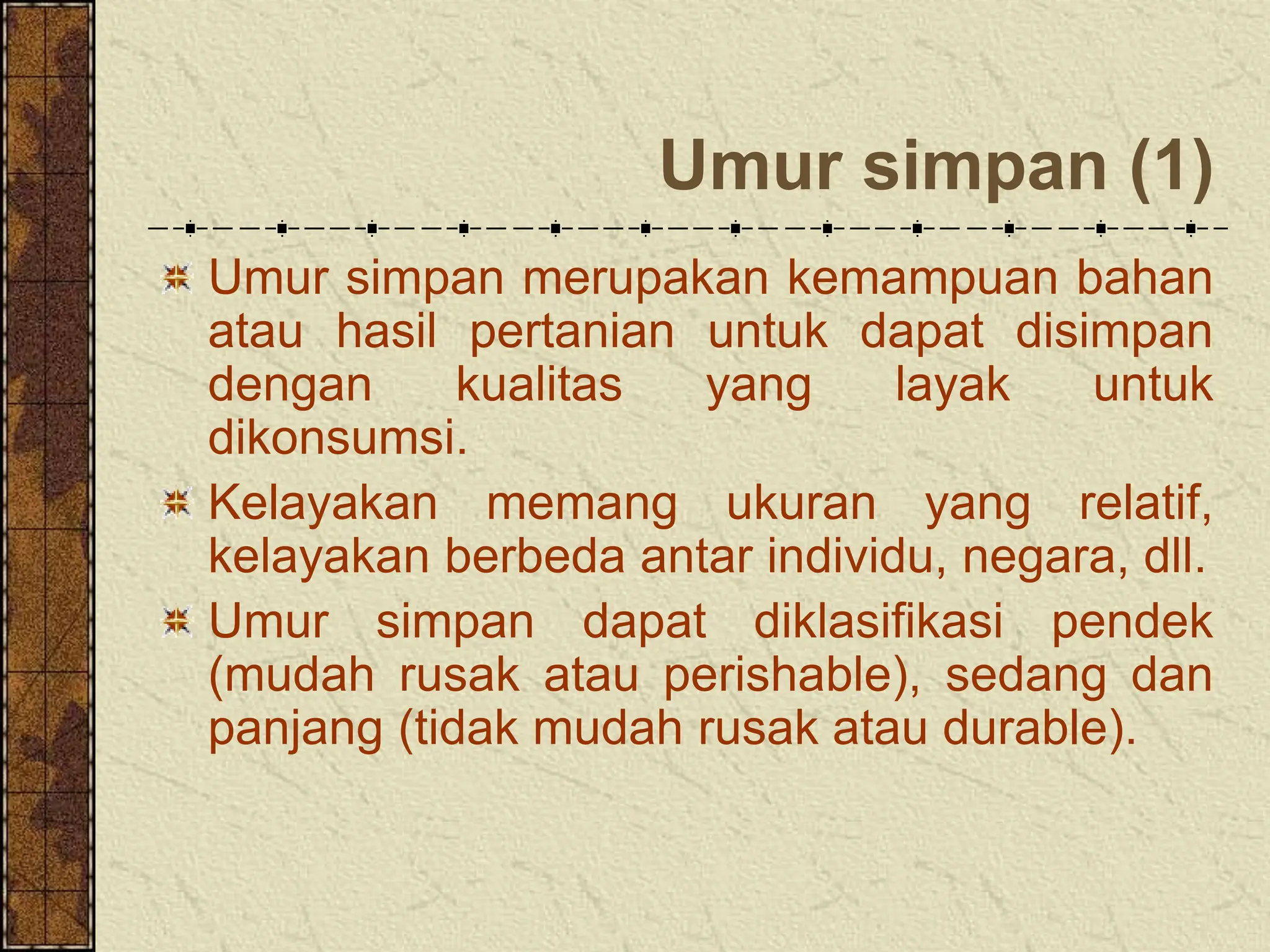 Teknik pengolahan pasca panen hasil pertanian | PPT