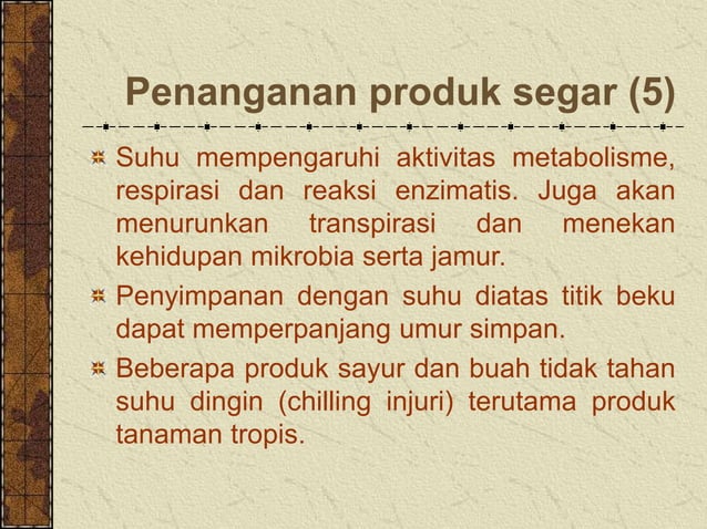 Teknik pengolahan pasca panen hasil pertanian | PPT