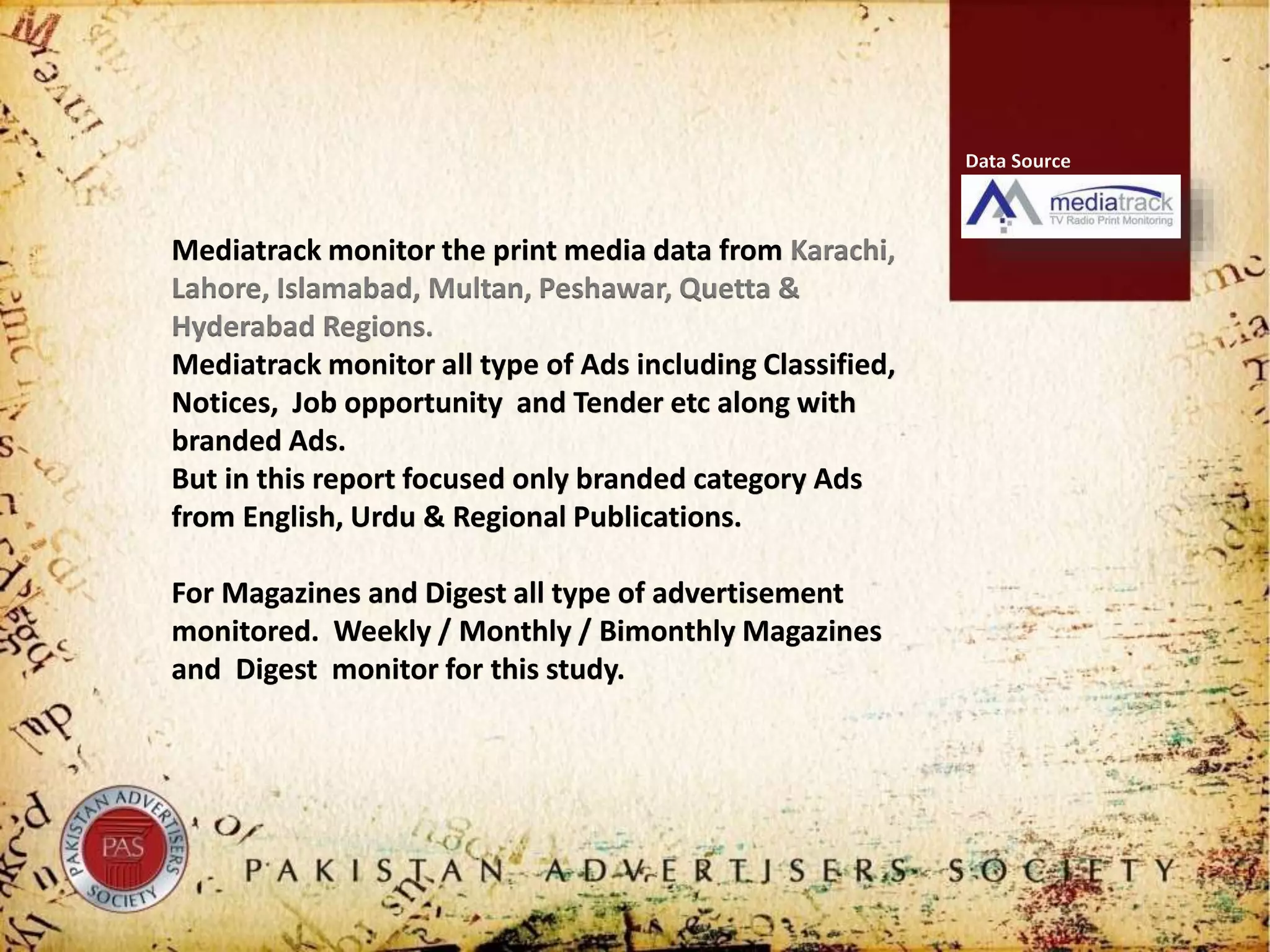 Pas pakistan print media analysis for october 2018 | PPT