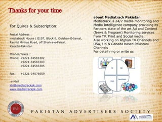 Pas pakistan print media analysis for october 2018 | PPT