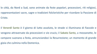 La pasqua in Italia | PPTX