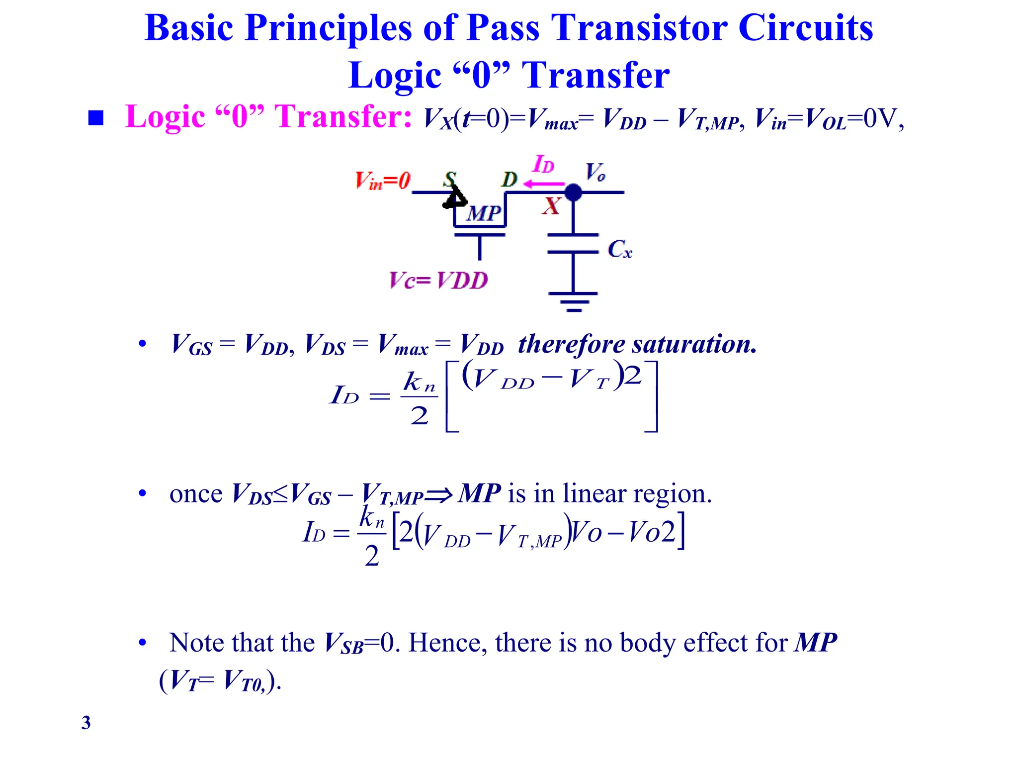 pass-transistors.ppt working of transistors | PPT
