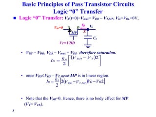 pass-transistors.ppt working of transistors | PPT