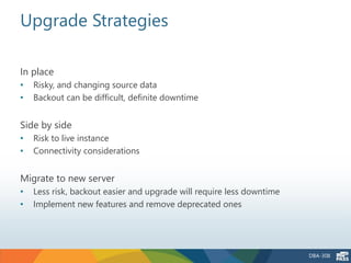 PASS 2012 "Moves Like Jagger" - Upgrading to SQL Server 2012 | PPT