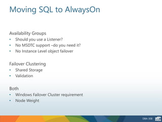 PASS 2012 "Moves Like Jagger" - Upgrading to SQL Server 2012 | PPT