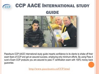 Pass4Sure CCP Braindumps Quetions | PPT