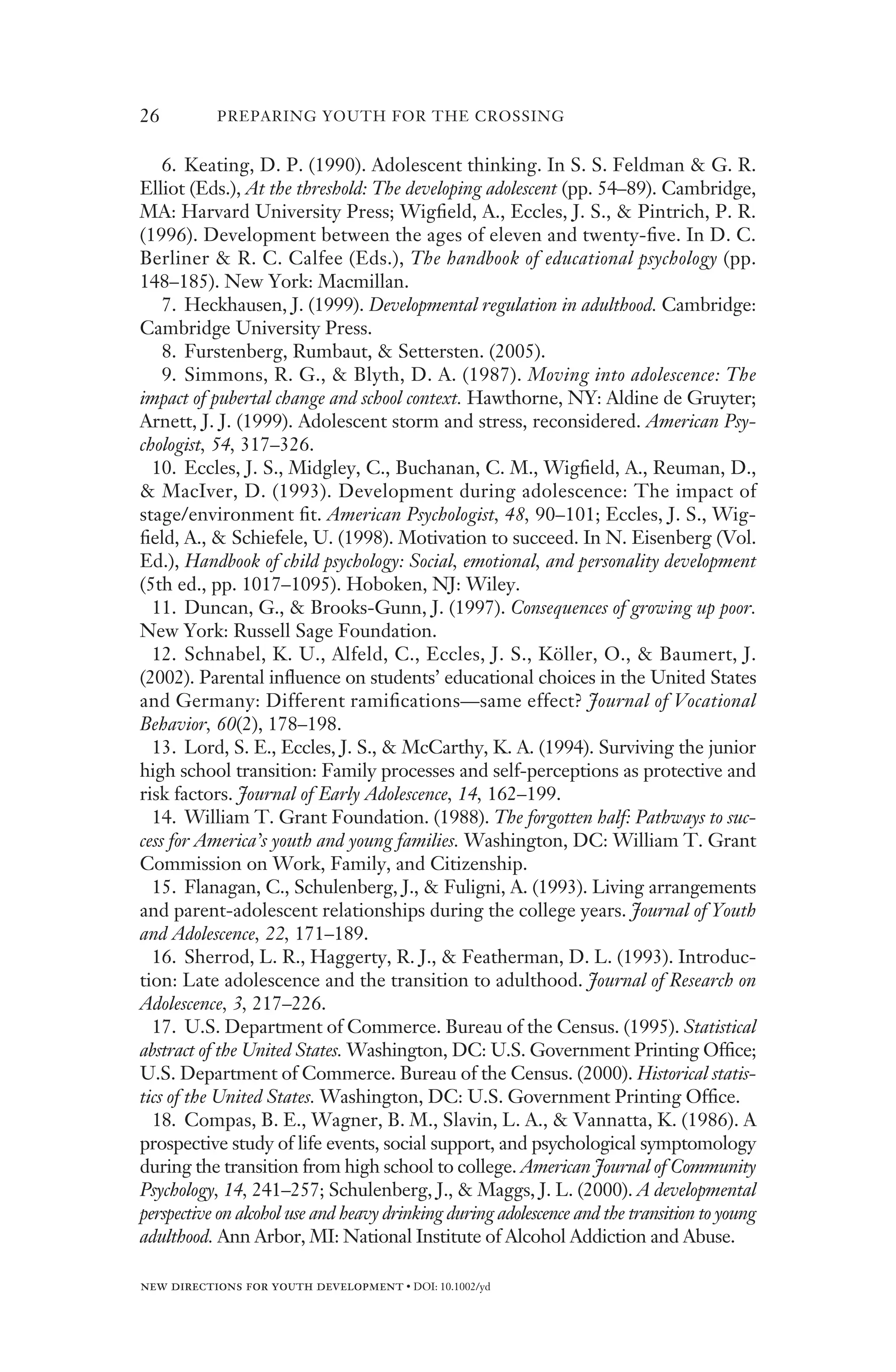 Passage of adulthood | PDF