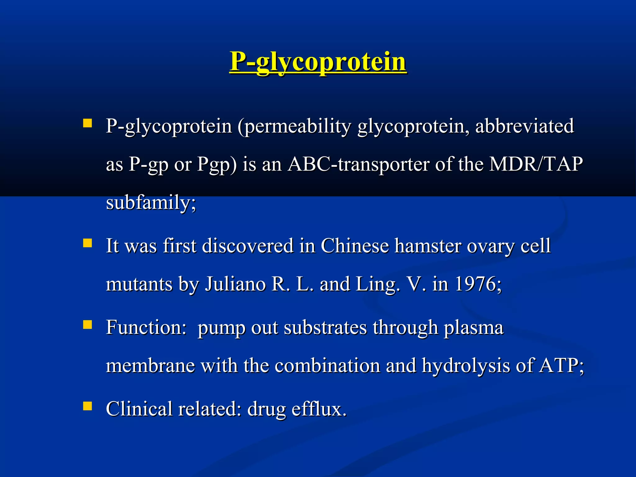 Pharmacokinetics :Passage of drug molecules across cell membrane and ...
