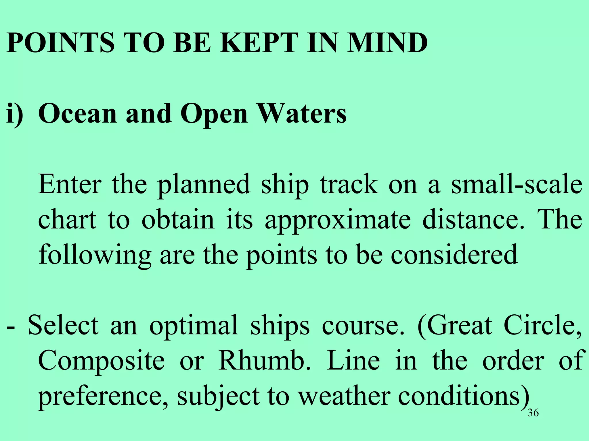 Passage planning | PPT