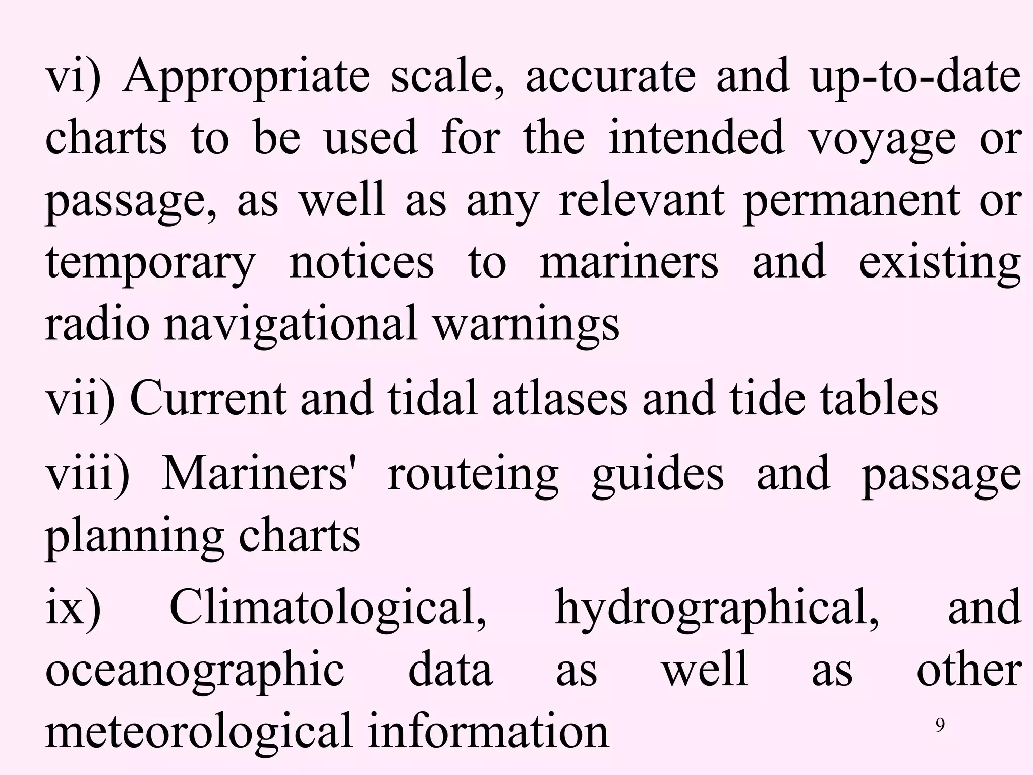 Passage planning | PPT