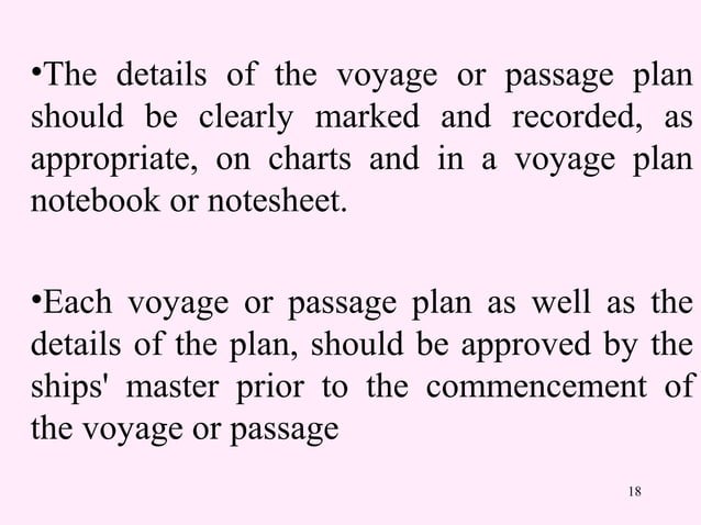 Passage planning | PPT