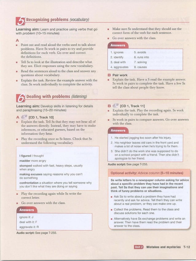 Passages 1 teacher's book | PDF