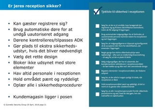 Passagesikring, speed gates til kontorbygninger | PPT