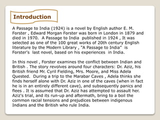 Passage to india major characters and themes | PPT