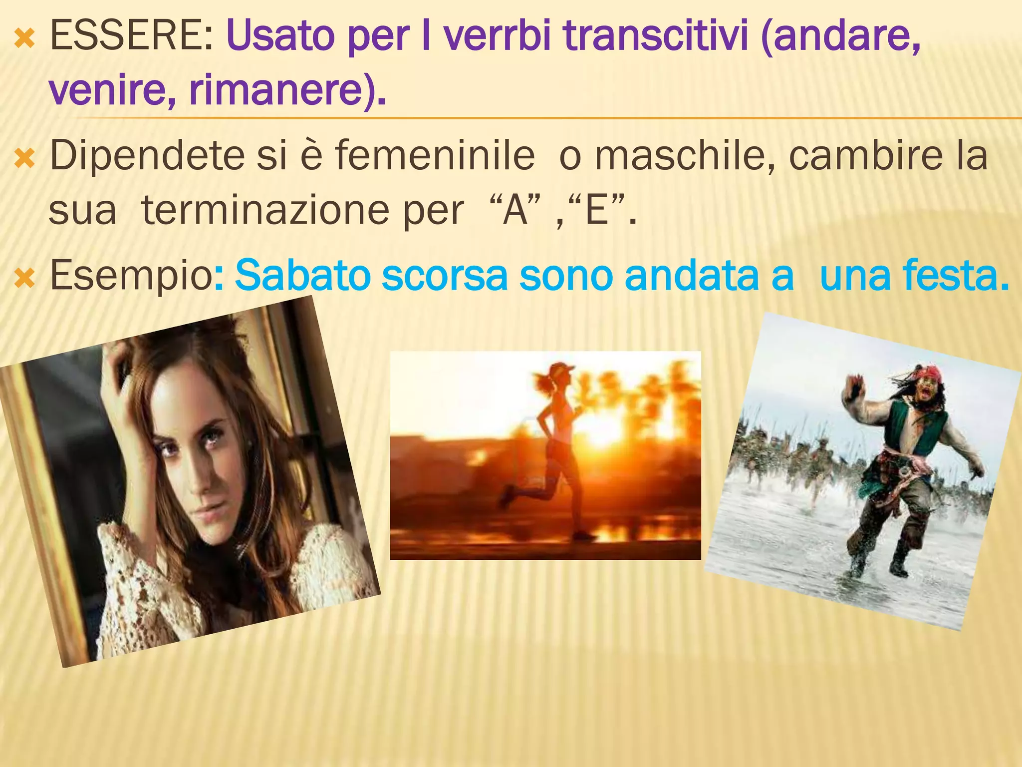 Passato prossimo | PPTX