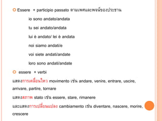 Passato prossimo | PPTX