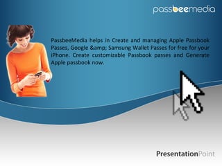 Apple passbook | PPT