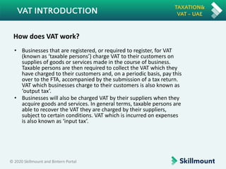 Passcard - Chapter 01: UAE VAT Introduction | Taxation & VAT - UAE ...