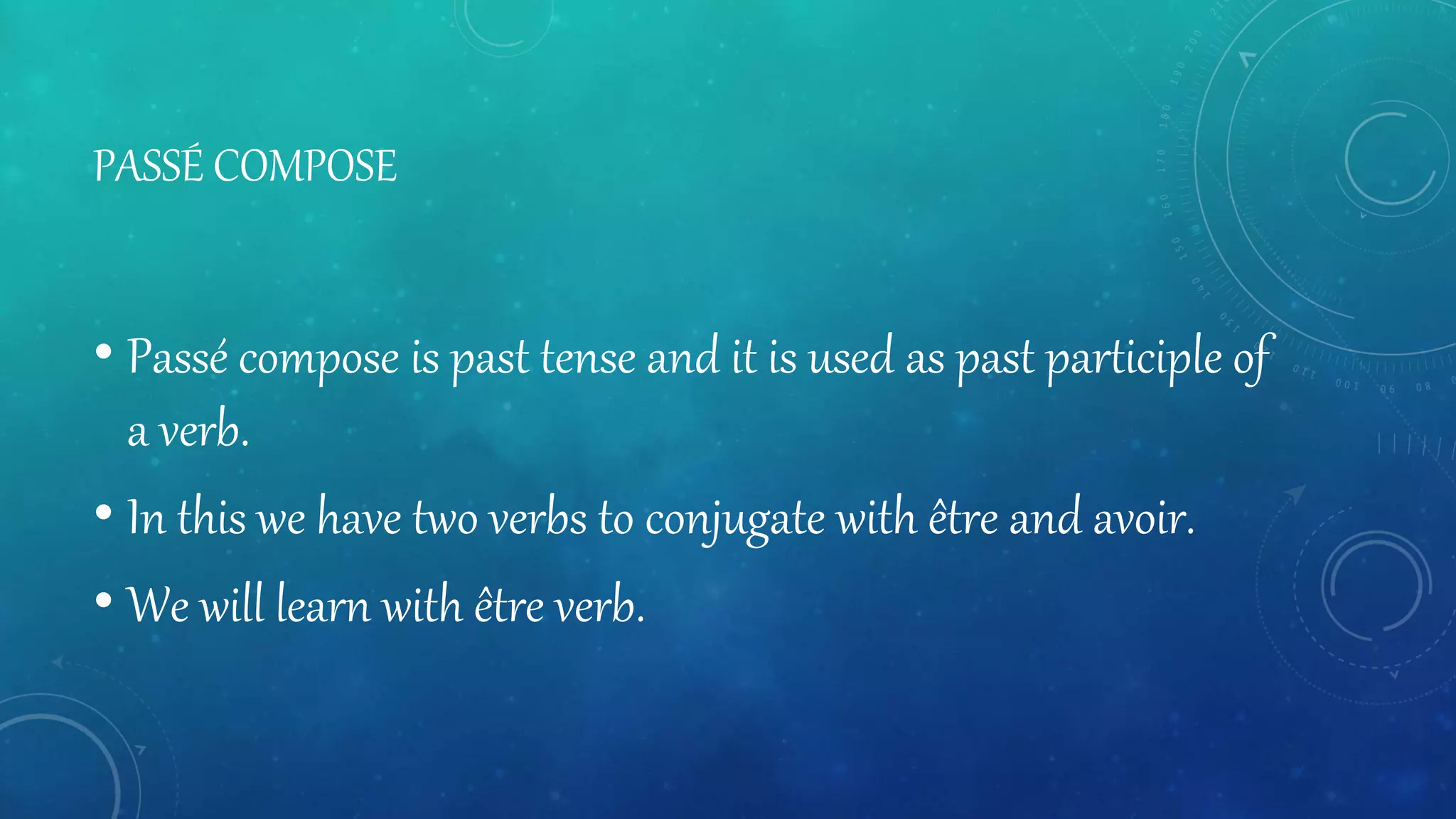 Passé compose with être in english verb by jasleen | PPT