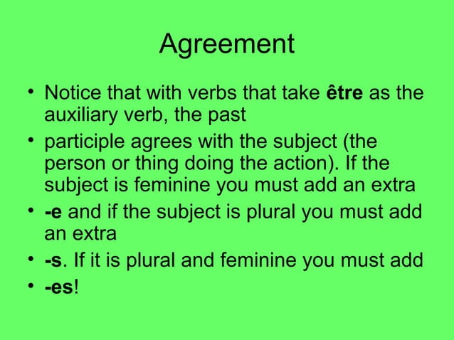 Passé composé revision | PPT