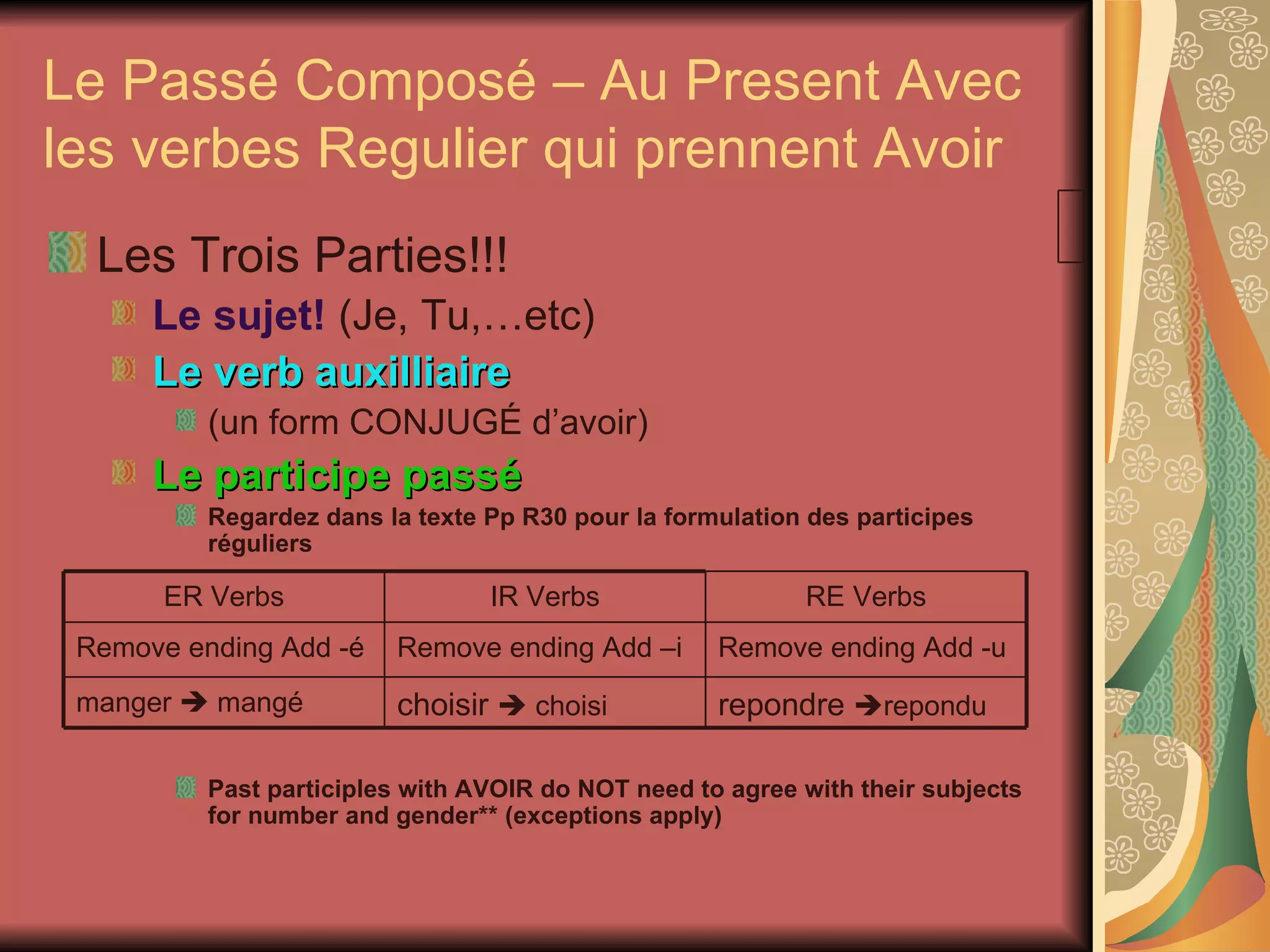 Passe compose-powerpoint-fr3-1219256890723149-9 | PPT