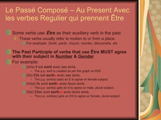 Passe Compose Powerpoint Fr3 | PPT