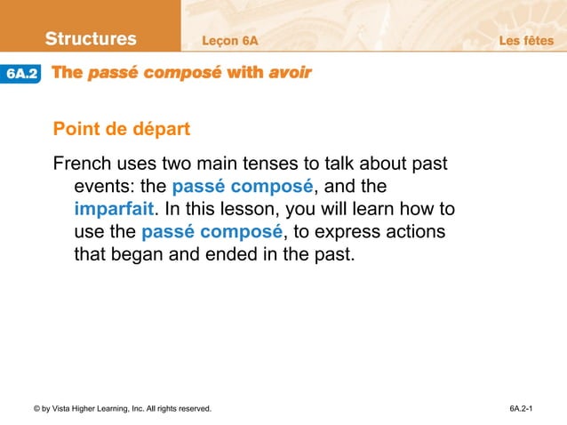 passe compose avec avoir_grammar_slides.ppt