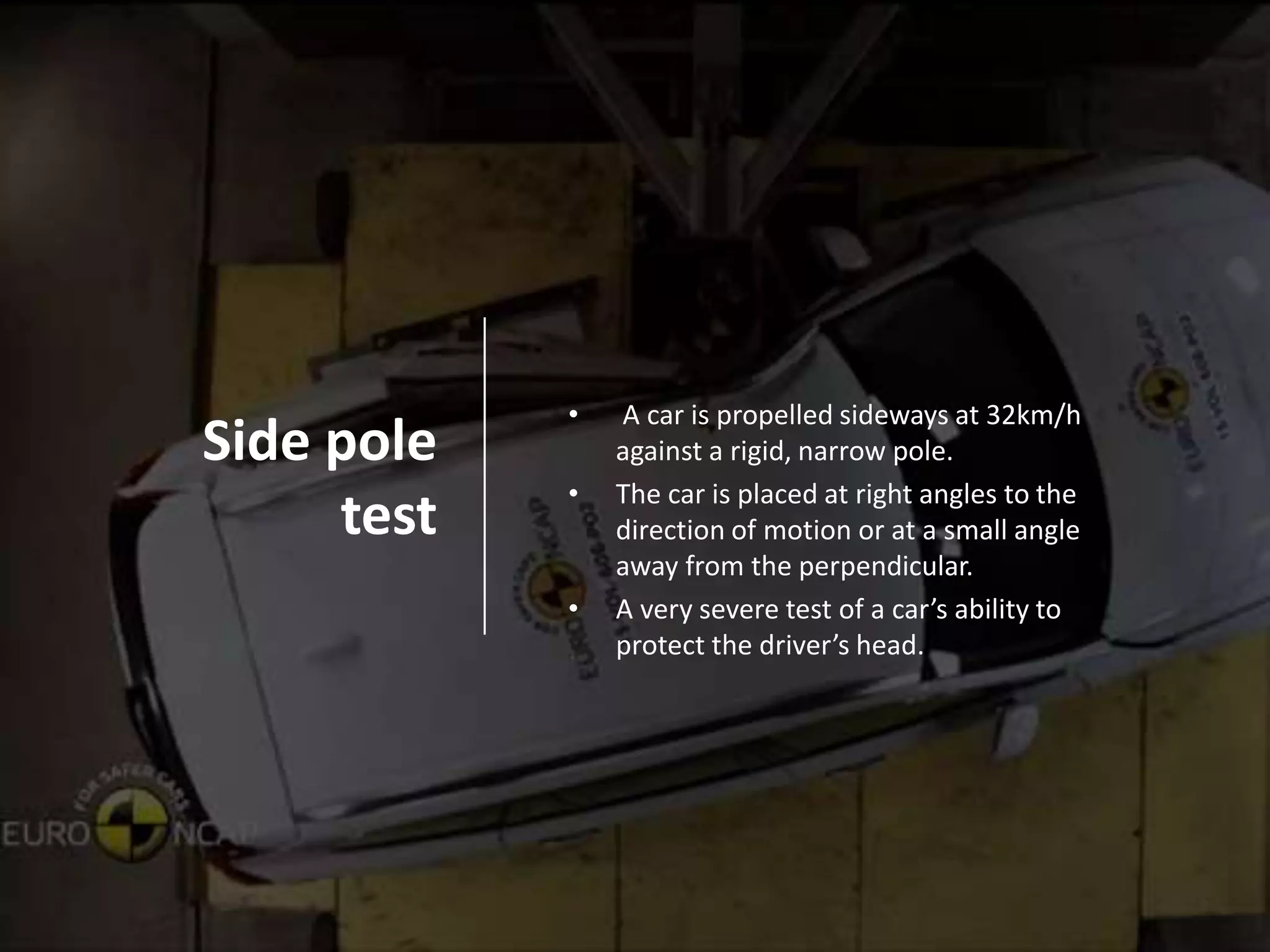 Passenger car crash testing ARAI and Euro-NCAP | PPTX