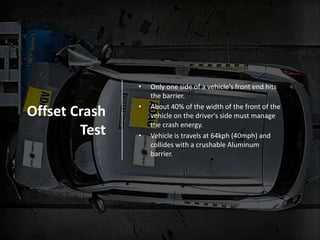 Passenger car crash testing ARAI and Euro-NCAP | PPTX
