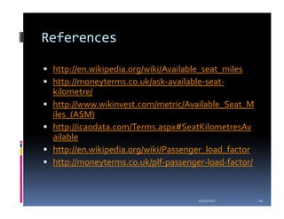 Passenger load factor | PDF