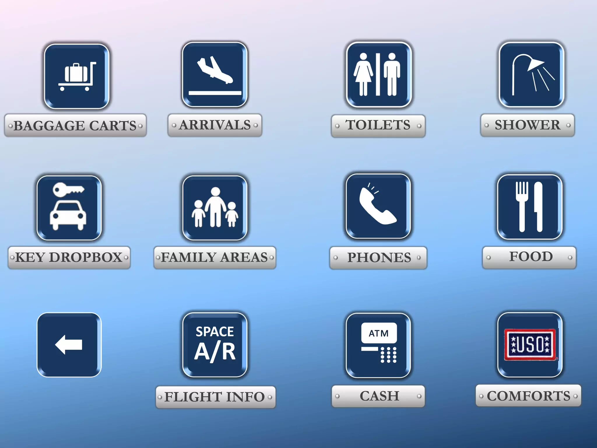 Ramstein passenger terminal guide | PPSX | Air Travel | Travel Type