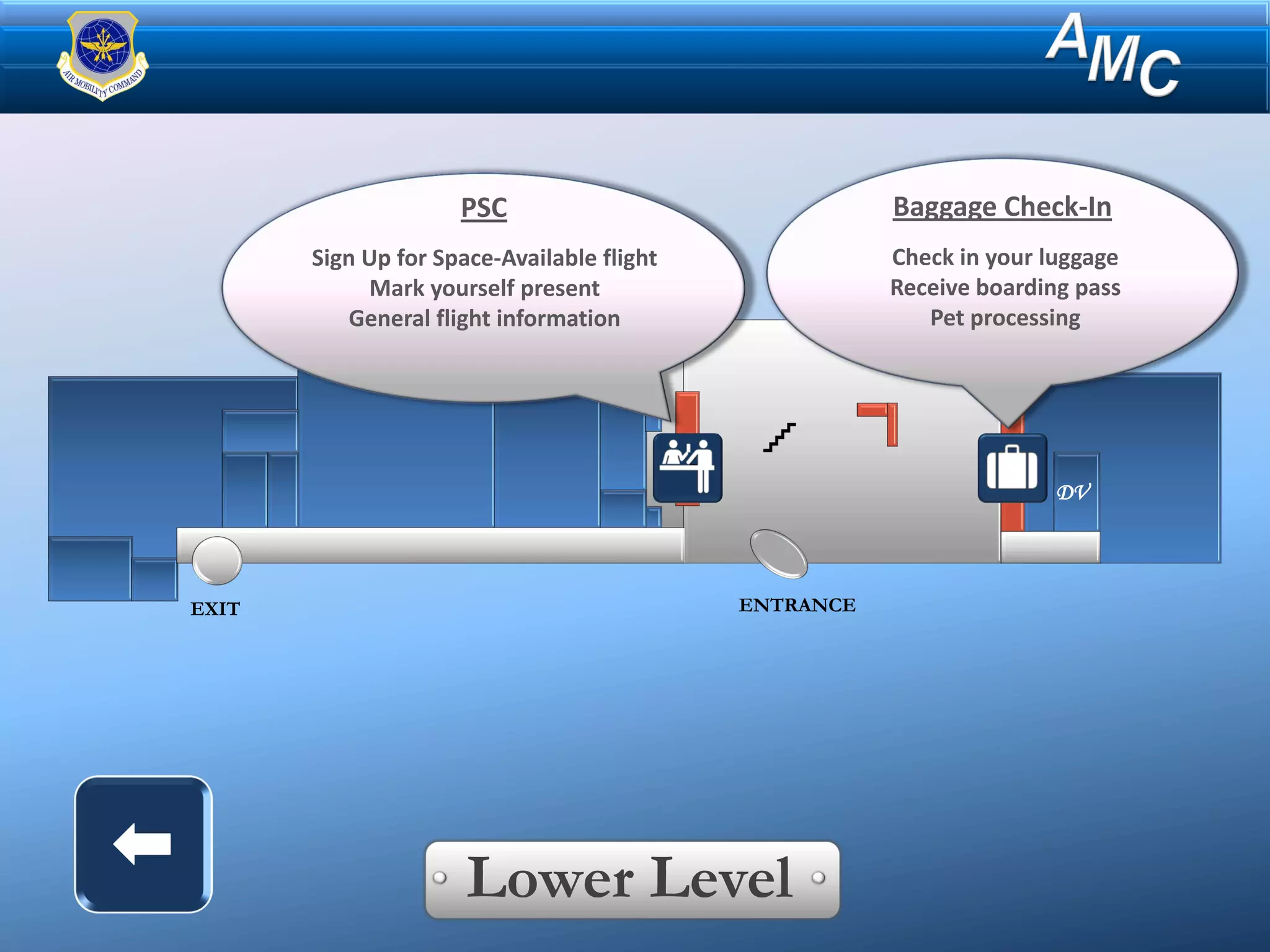 Ramstein passenger terminal guide | PPSX | Air Travel | Travel Type