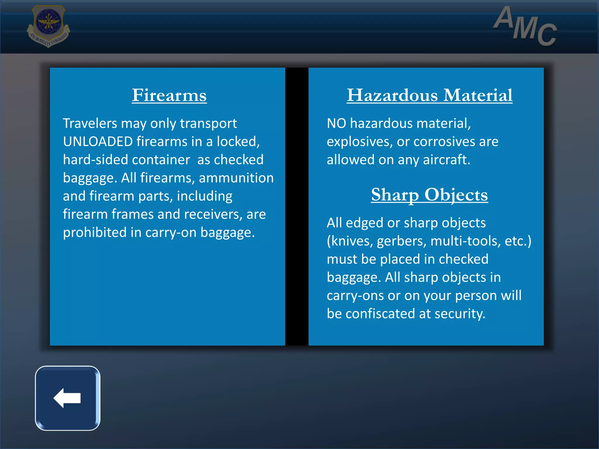 Ramstein passenger terminal guide | PPSX | Air Travel | Travel Type