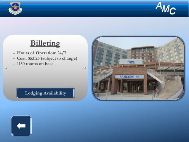 Ramstein passenger terminal guide | PPSX | Air Travel | Travel Type