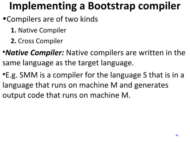 Passes of compilers | PPT | Programming Languages | Computing