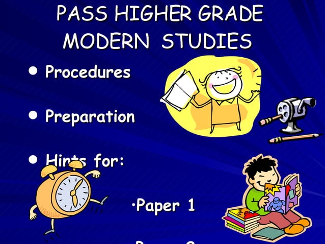 Pass Modern Studies Higher | PPT | Educational Assessment | Education