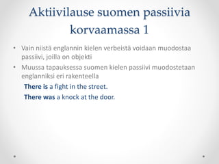 Passiivi | PPTX