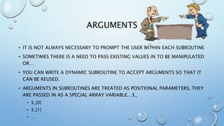 Passing Arguments | PPTX