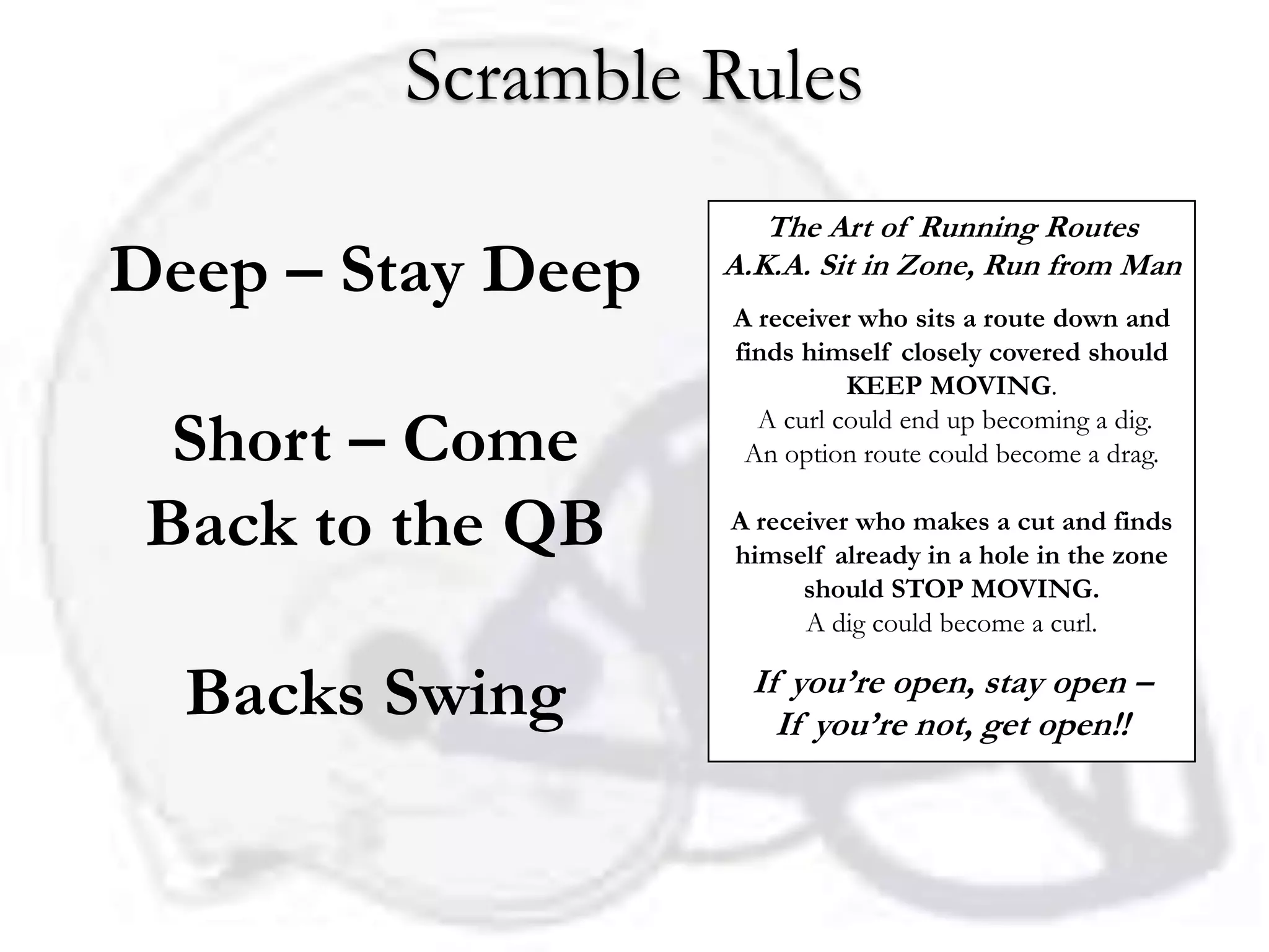 ATH 263 - Passing Game | PPTX