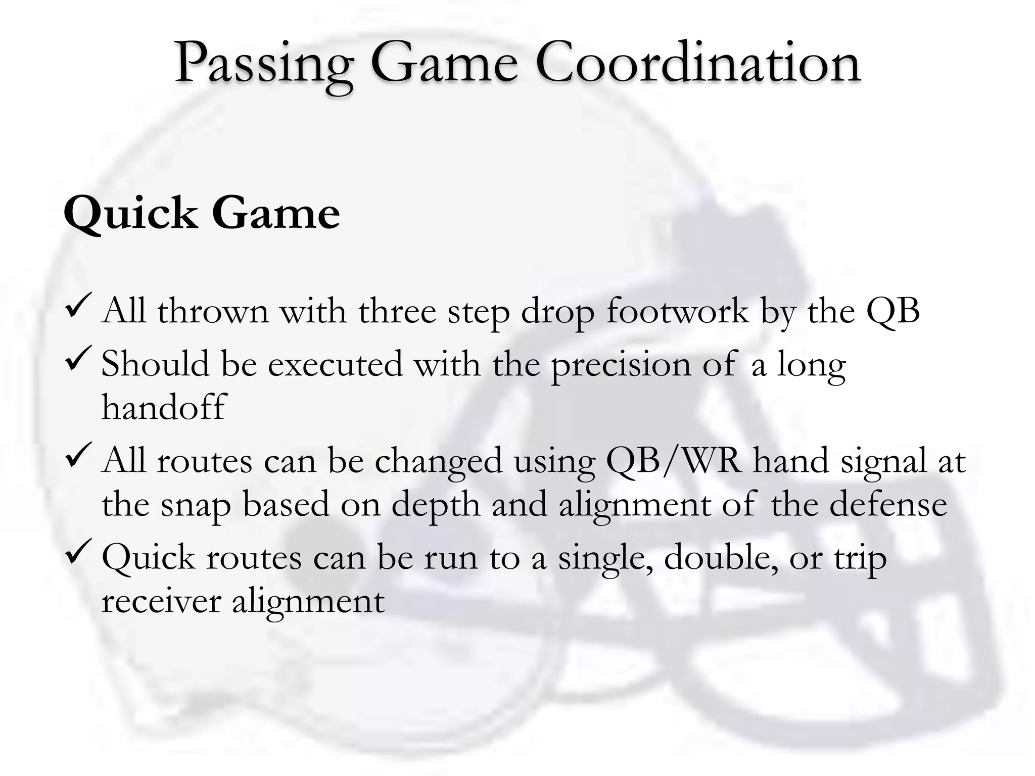 ATH 263 - Passing Game | PPTX