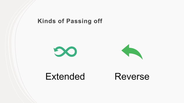Passing off in Torts.pptx | Law