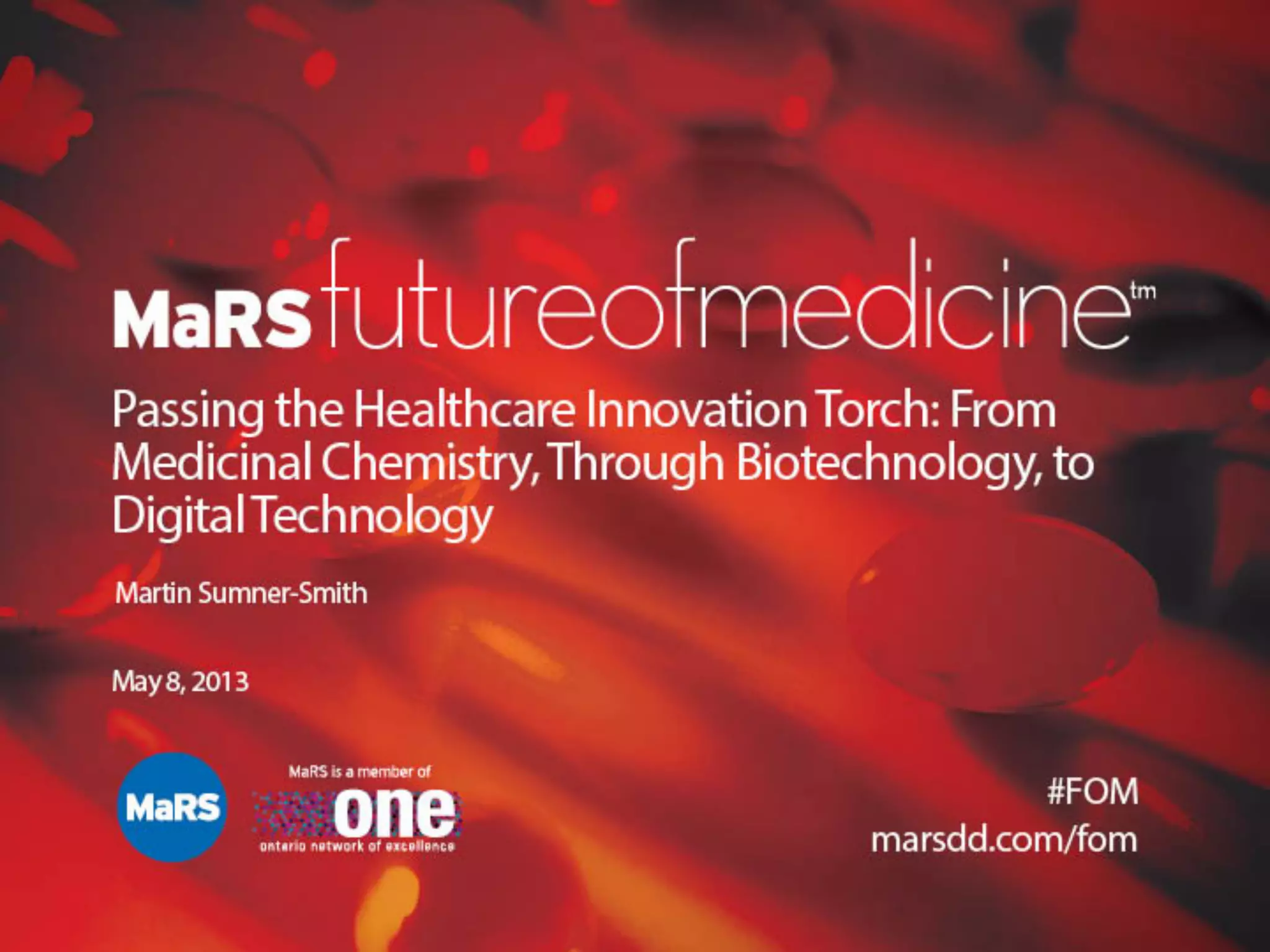 Passing the Healthcare Innovation Torch: From Medicinal Chemistry ...