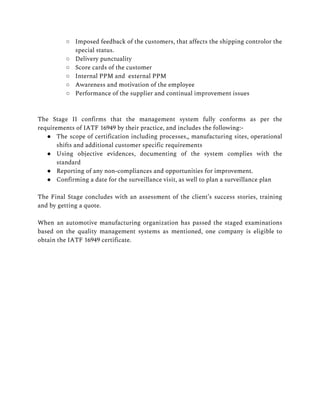 Passing the iatf test | PDF | Certified Pre-Owned Cars | Auto Type