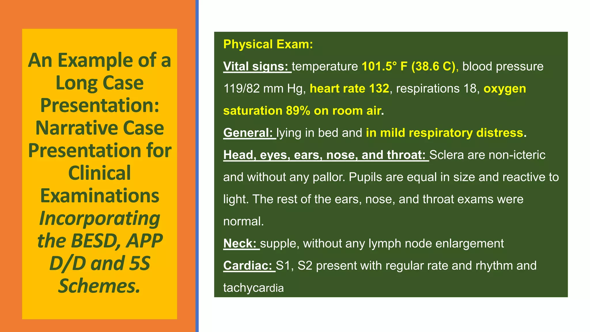 Passing the long case 3 | PPTX