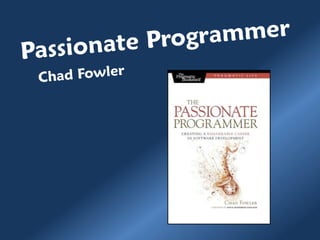 Passionate programmer - Parte 1 | PPT