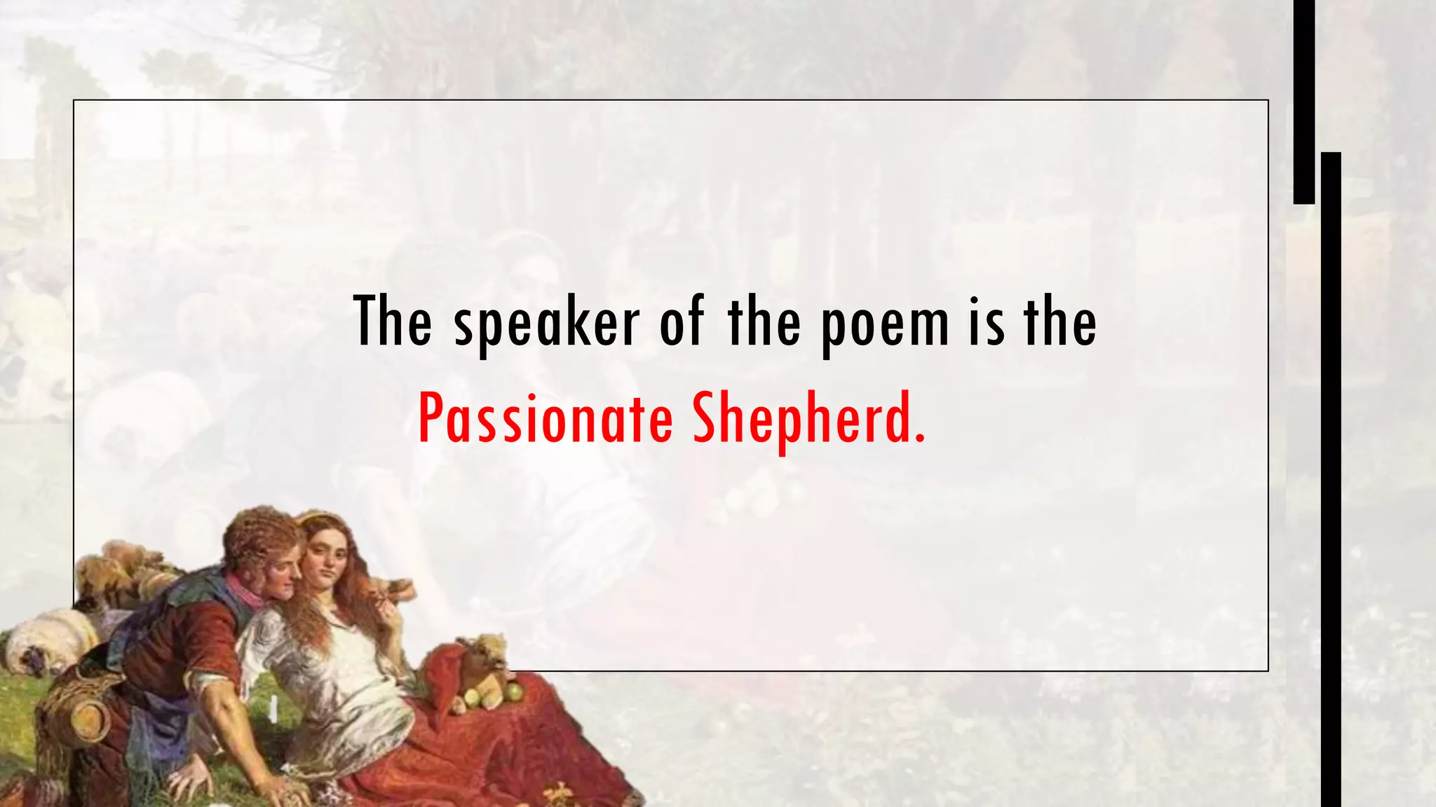 Passionate Shepherd to his Love | PDF | Romance | Genres