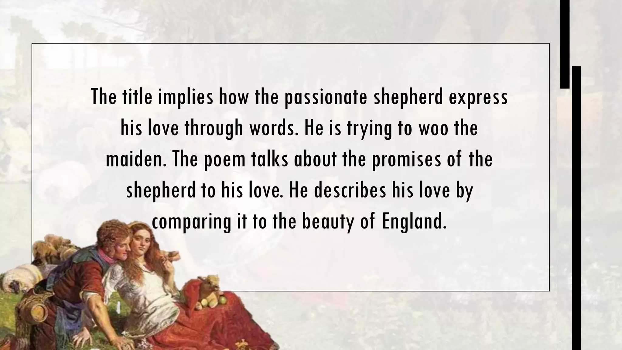 Passionate Shepherd to his Love | PDF