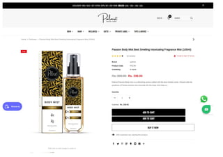 Passion body mist | PPT